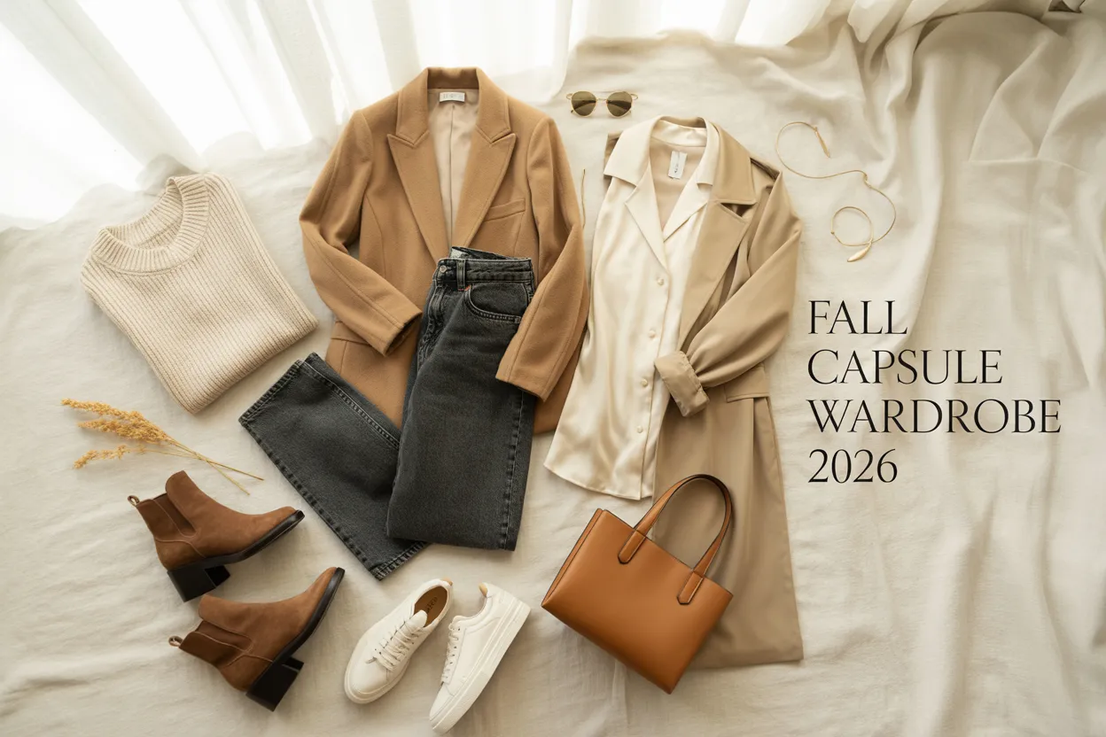 Fall Capsule Wardrobe 2026: 25 Pieces for Autumn Style