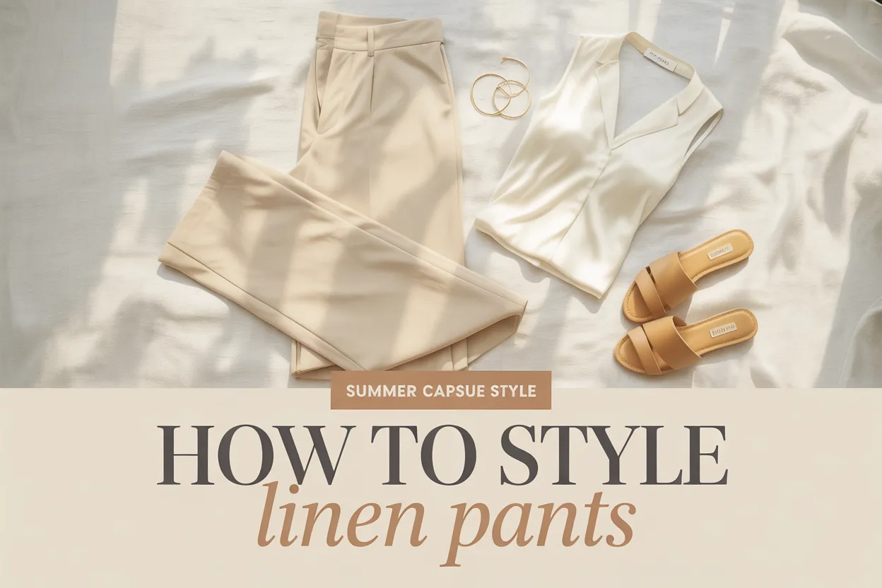 How to Style Linen Pants: 8 Summer Outfit Ideas
