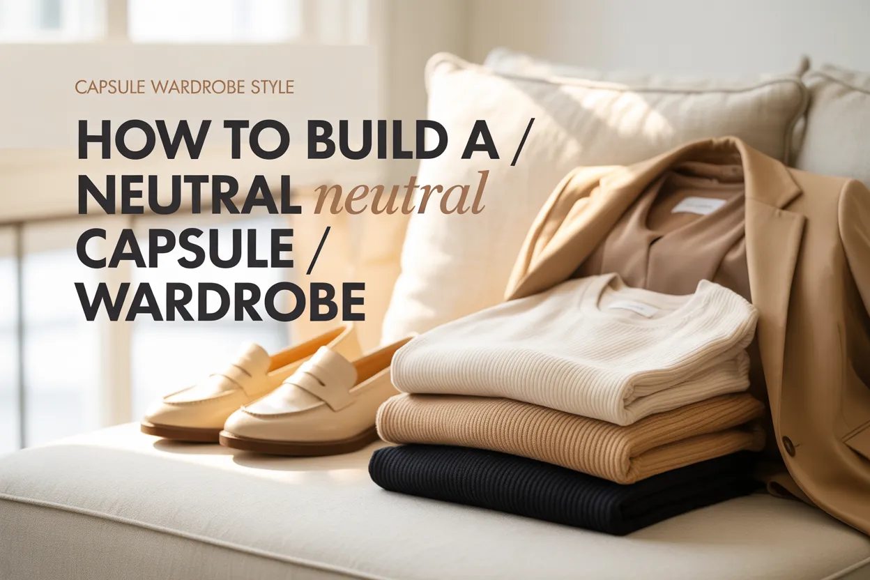 Neutral Capsule Wardrobe: Build One You'll Actually Wear
