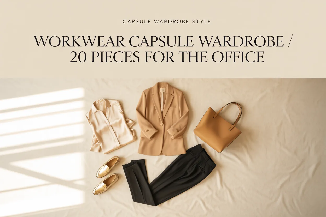 Workwear Capsule Wardrobe: 20 Pieces for the Office